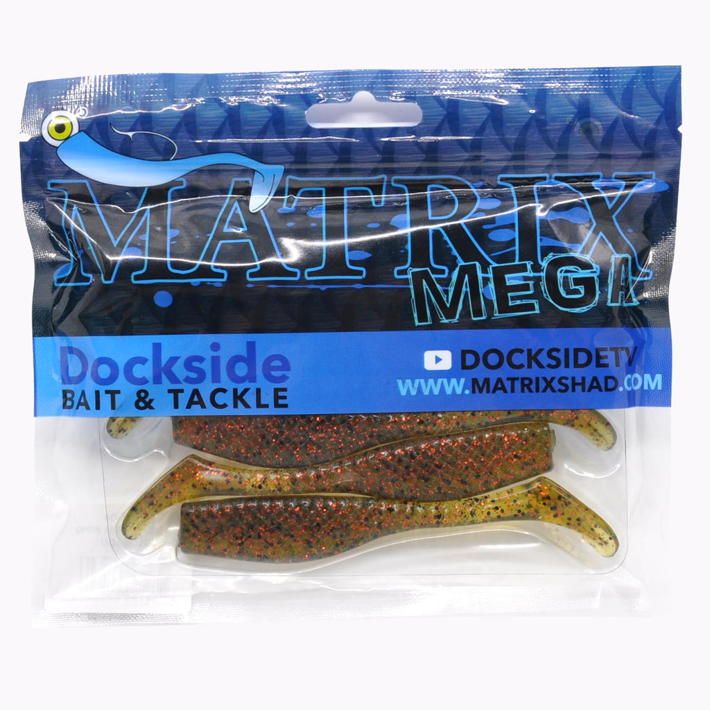 4" Dockside Matrix Mega Shad (6-pack)– H&H Lure Company