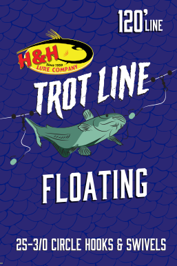 Floating Trot Line 120'-25– H&H Lure Company