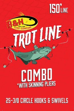 Skinning Pliers Trot Line Combo 150'-25– H&H Lure Company